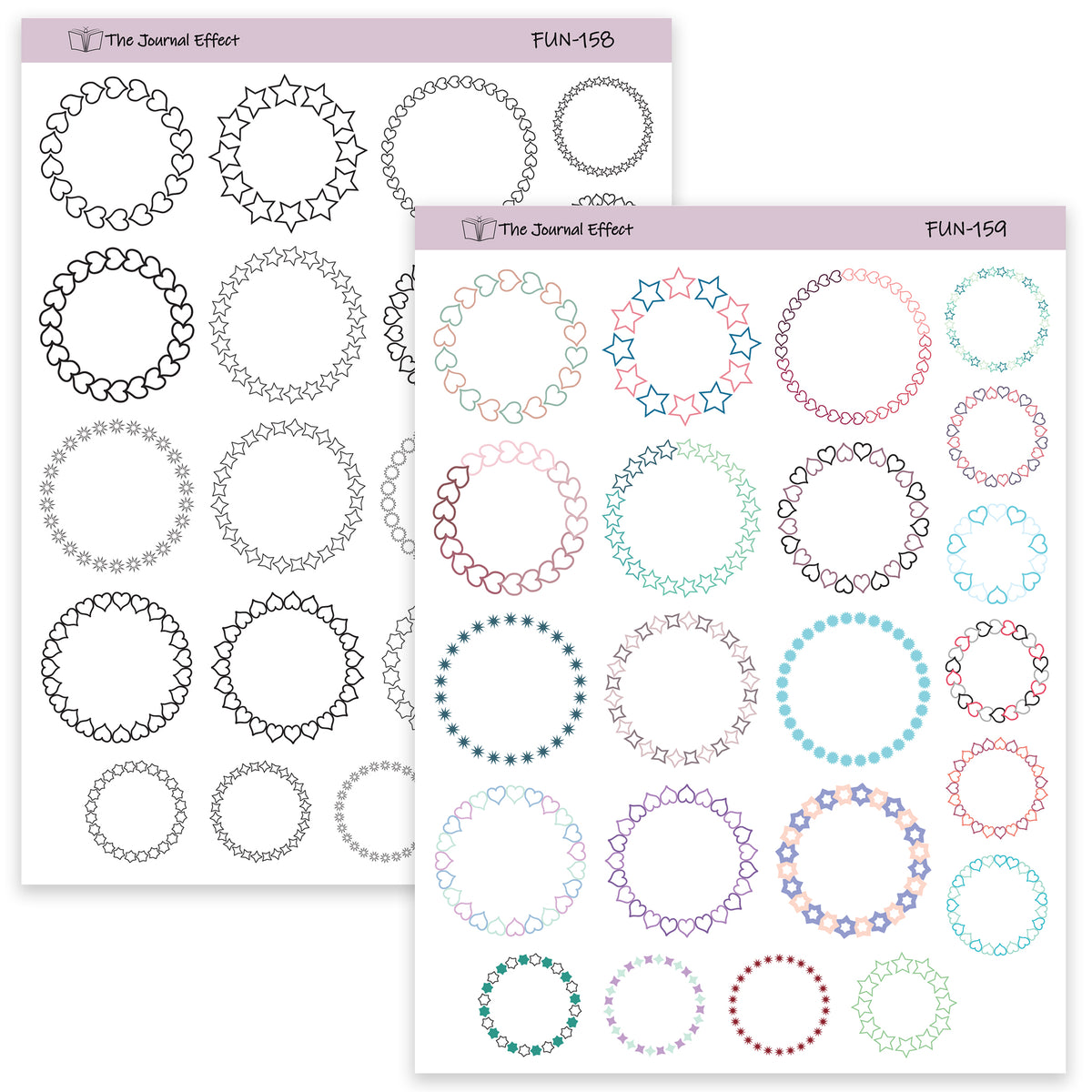 word template circle labels