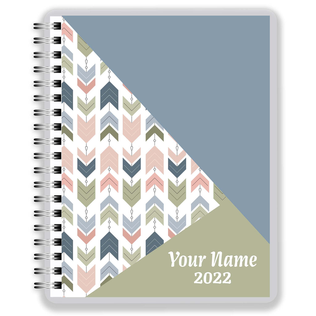 Geometric Arrows Weekly Planner, 7"x9" – The Journal Effect