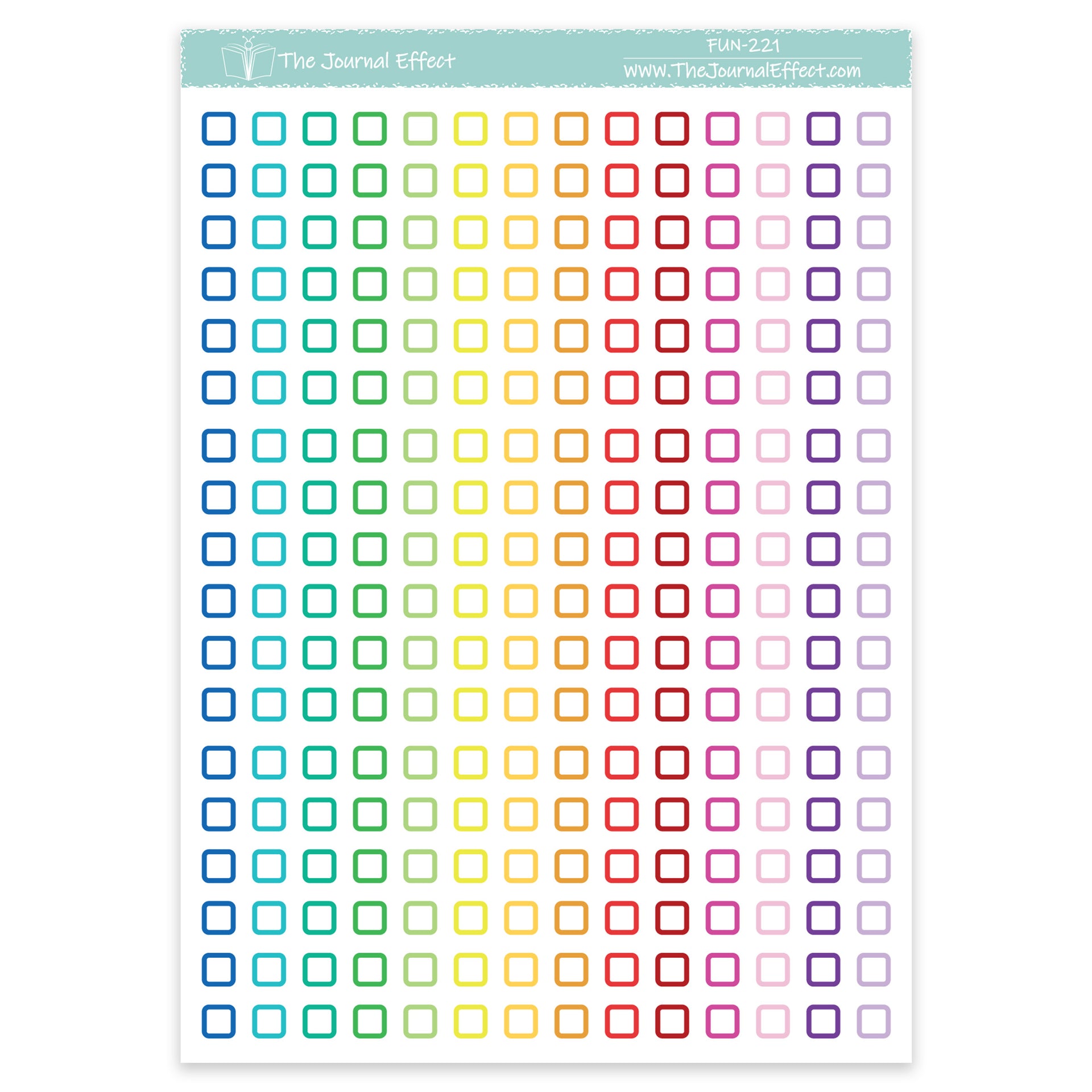 Check Box Checklist Full Box Size – The Journal Effect