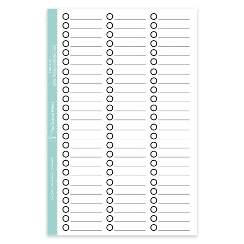 Circle Checklist Full Box – The Journal Effect